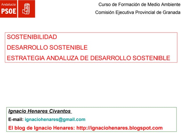 Del Desarrollo Sostenible Según Brundtland A La Sostenibilidad Co…
