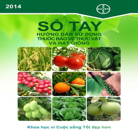 Số tay thuốc bảo vệ thực vật (thuốc trừ sâu, thuốc trừ cỏ, thuốc trừ ...