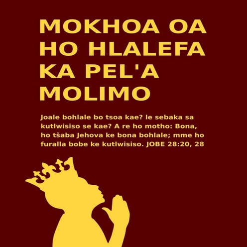 Sotho Sesotho True Wisdom Tract.pdf
