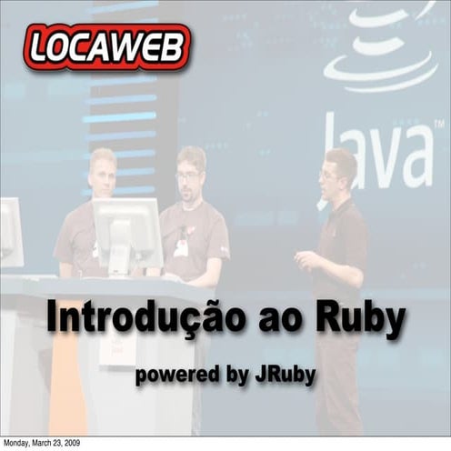 Palestra no Grupo Sou Java | PDF