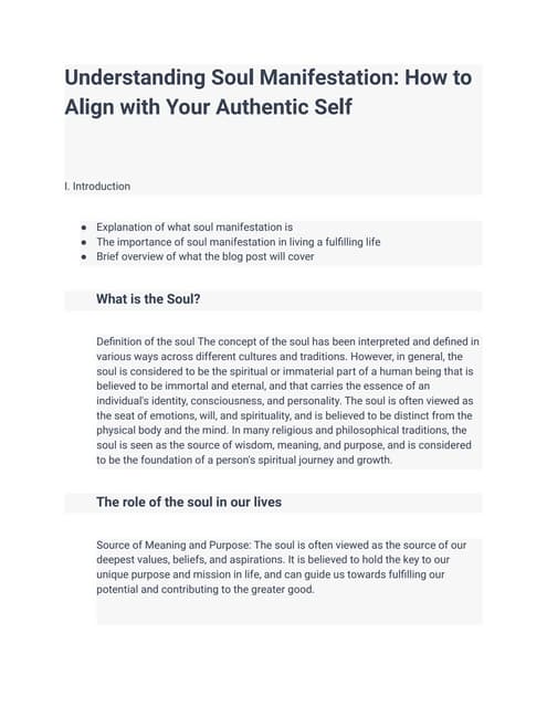 The Basics of Manifestation-A Presentation.pdf | Spirituality ...