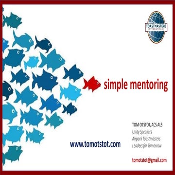Simple Mentoring | PPTX