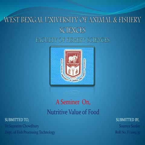 Functions of foods | PPTX