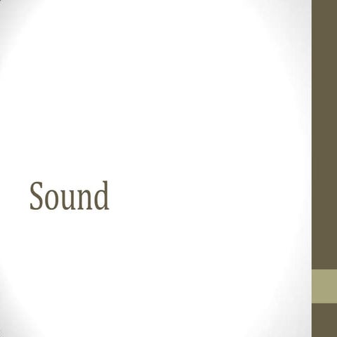 Sound | PPTX