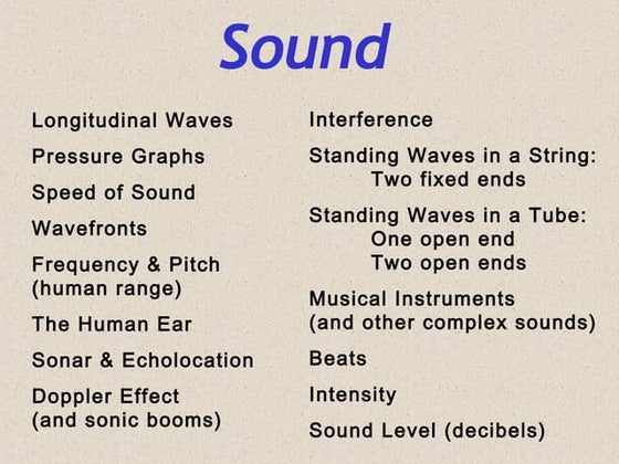 Waves and Sound | PPT