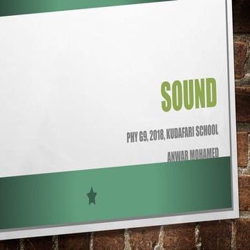 Sound, its various properties and noise pollution.pptx