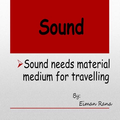 Sound | PPTX