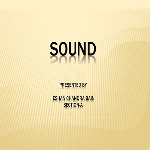 Sound | PPT