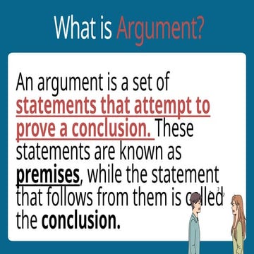 Logic Philosophy Sound and unsound argument | PPTX