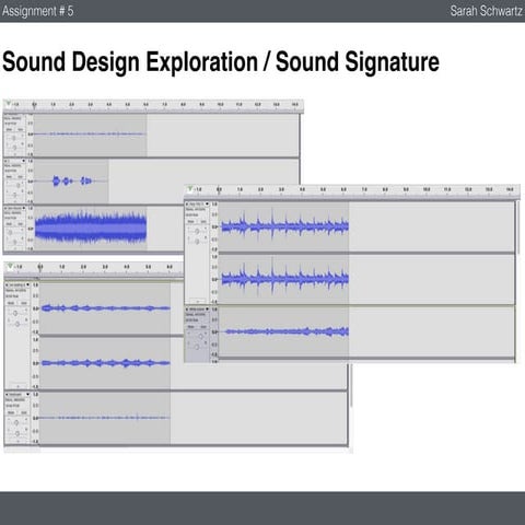 Sound assignment 5 | PPT