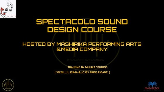 Sound design | PPTX | Digital Audio | Computer Software and Applications