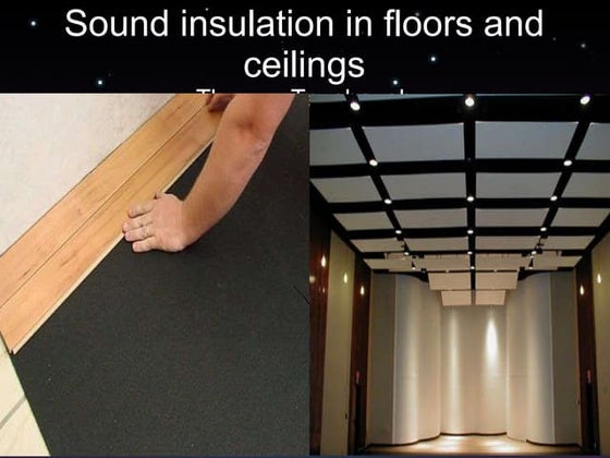Sound insulation in walls | PPT | Construction Industry | Industries