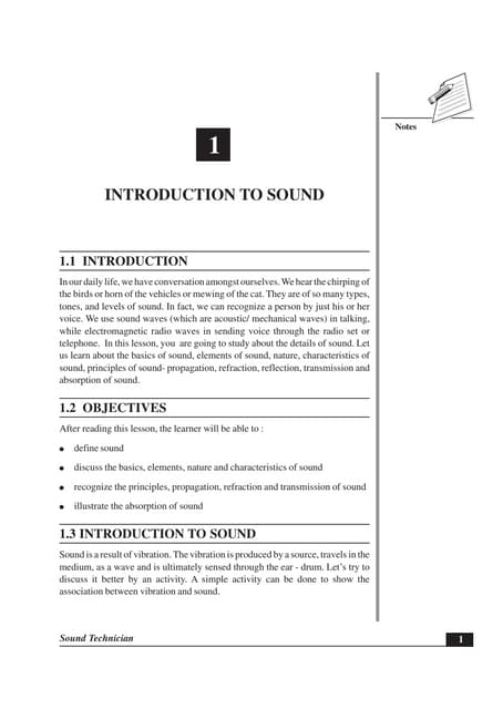 Waves and Sound | PPT