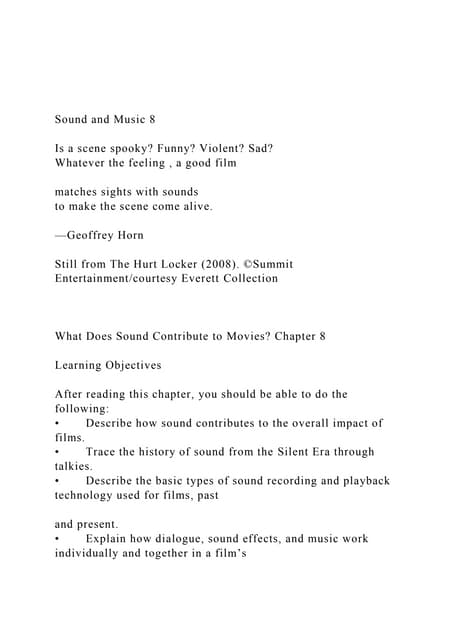 Sound analysis: Space jam | PPT