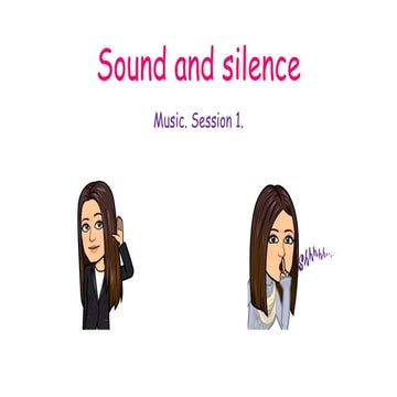 Sound and silence | PPT