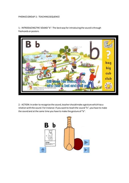 Phonics group 1. sound a | PDF