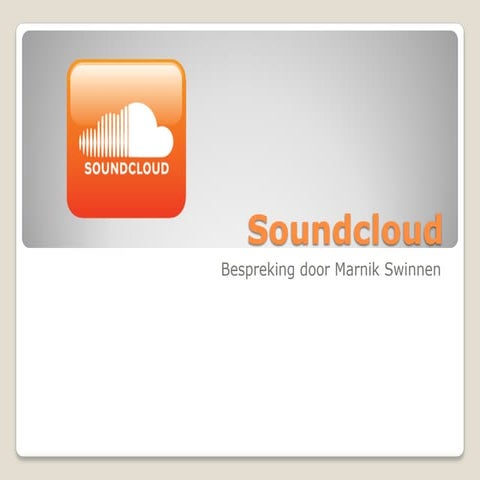Soundcloud | PDF