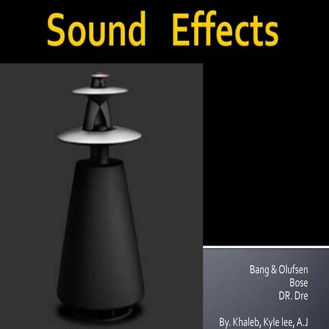 Sound effects | PPTX