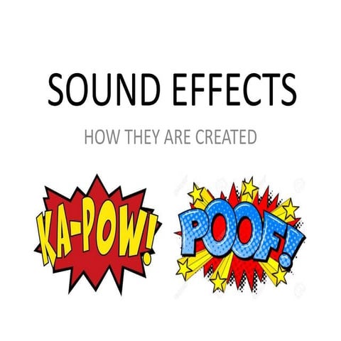 Sound effects | PPT