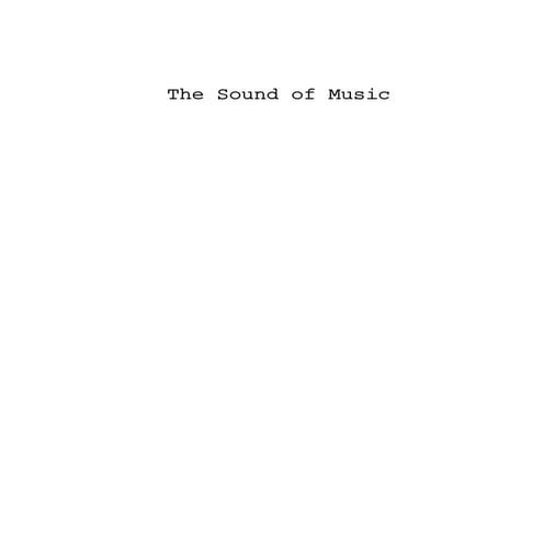 Sound of music_big | PDF