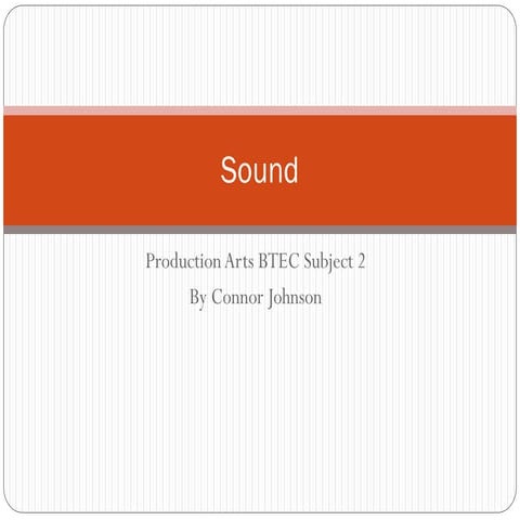 Sound powerpoint | PPTX