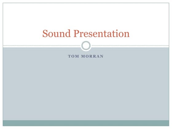 Media Language Lesson 5 - audio codes | PPT