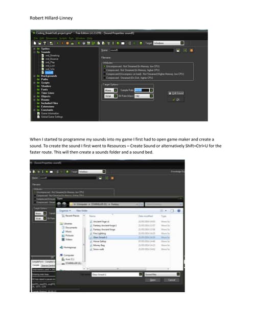 Sound effect analysis | DOCX