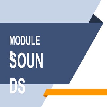 Grade 8 - Module 5: Sounds | PPTX