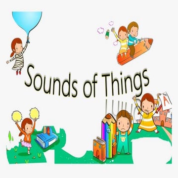 Sounds of Things | PPTX