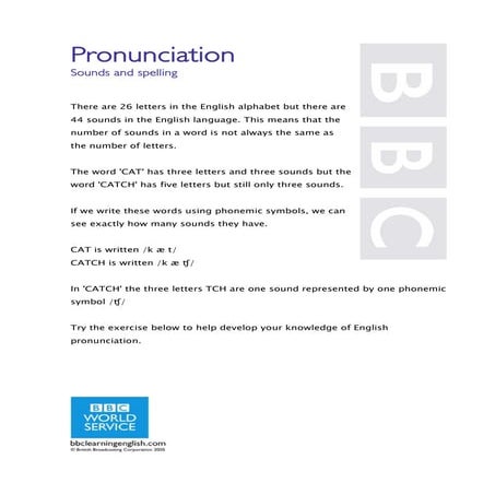 Sound spelling exercise | PDF