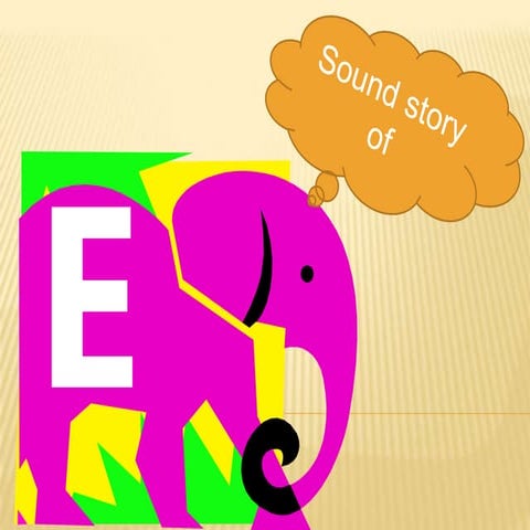 Sound story of e | PPTX