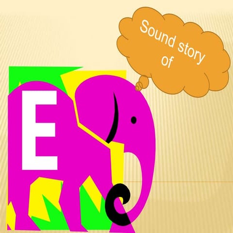 Sound story of e | PPTX