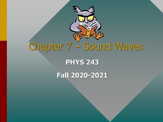 Waves and Sound | PPT