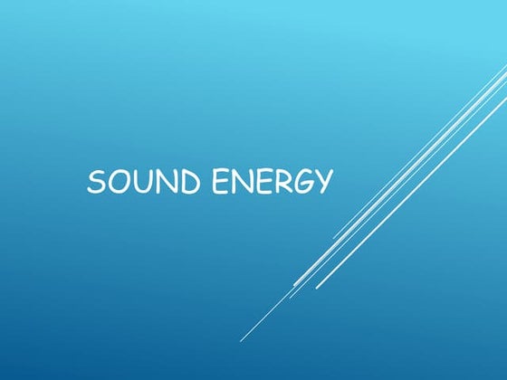 Sounds all around us ( Class 5 ) | PDF