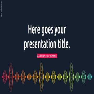 Sound Waves · SlidesMania.pptx