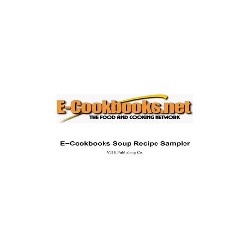 Soup recipes | PDF