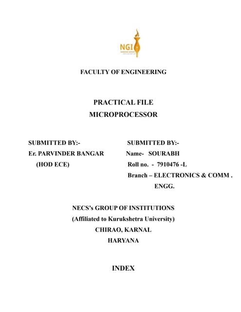 Code Conversion In 8085 Microprocessor Pptx Programming Languages