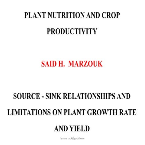 Source Sink Relationship Pptx