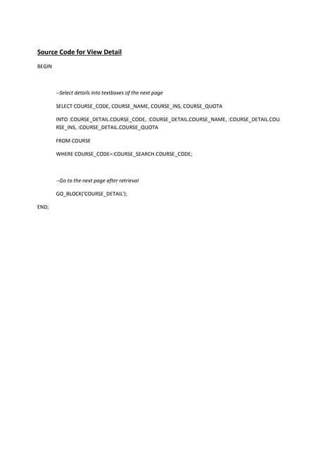 Souce code of validation trigger examples(database) | PDF Souce code of validation trigger examples(database) | PDF
