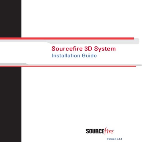Sourcefire 3 d_system_installation_guide_v5.1.1 | PDF