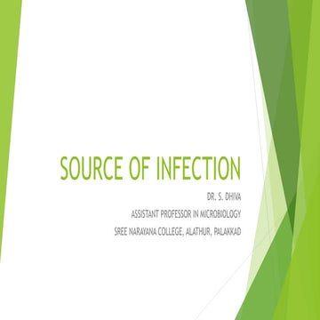 Source of infection | PPTX
