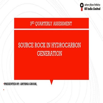 Brief on Source Rock in Hydrocarbon Generation | PDF