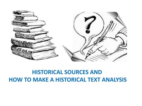 Historical Sources | PPT