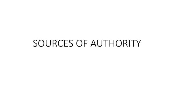 ETHICS - LESSON 2 - SOURCES OF AUTHORITY.pptx
