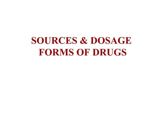 DOSAGE FORM AND ITS CLASSIFICATION.pptx