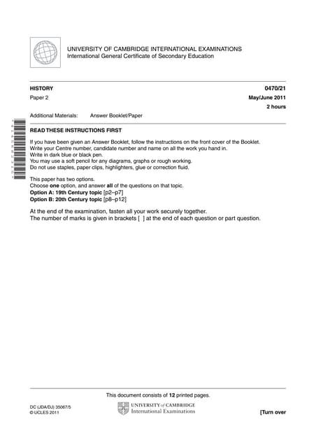 Marshall Plan Sources mark scheme | PDF