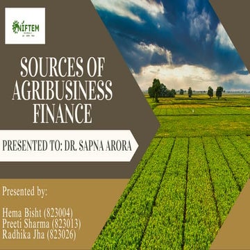 SOURCES OF agribusiness Finance (3).pdf