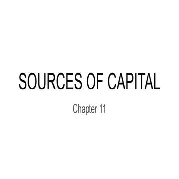 SOURCES OF CAPITAL kjlhhjhsdfkjskldgldfsgdfs.pptx