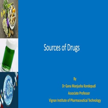 Sources of crude drugs | PPTX