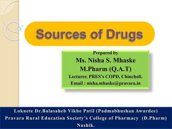 Introduction to Pharmacology & Toxicology | PPT